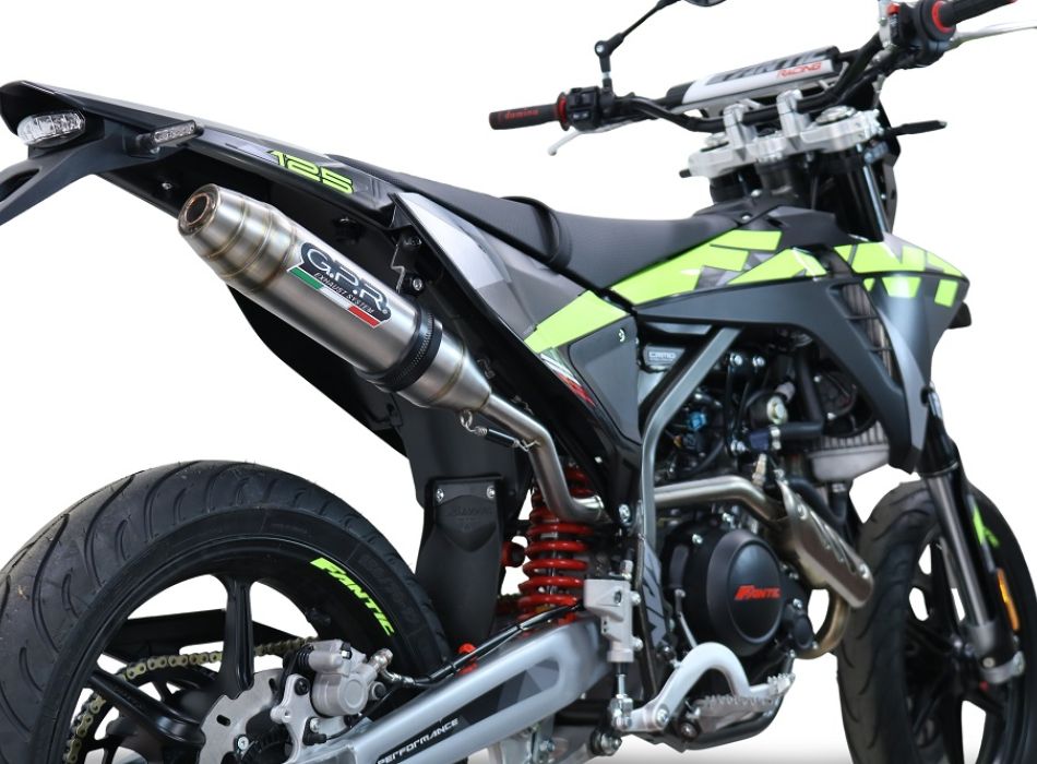 Exhaust compatible with Fantic Motor XMF Motard 125 Competition ...