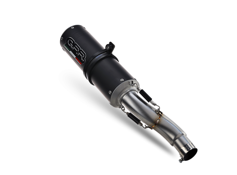 Exhaust Compatible With Yamaha Xsr900 2022 2024 M3 Black Titanium