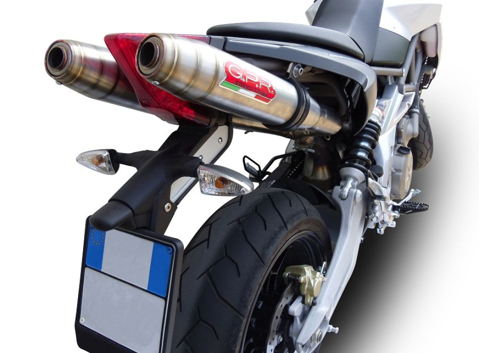 GPR exhaust compatible with Aprilia Shiver 750 Gt 2007-2016, Deeptone ...