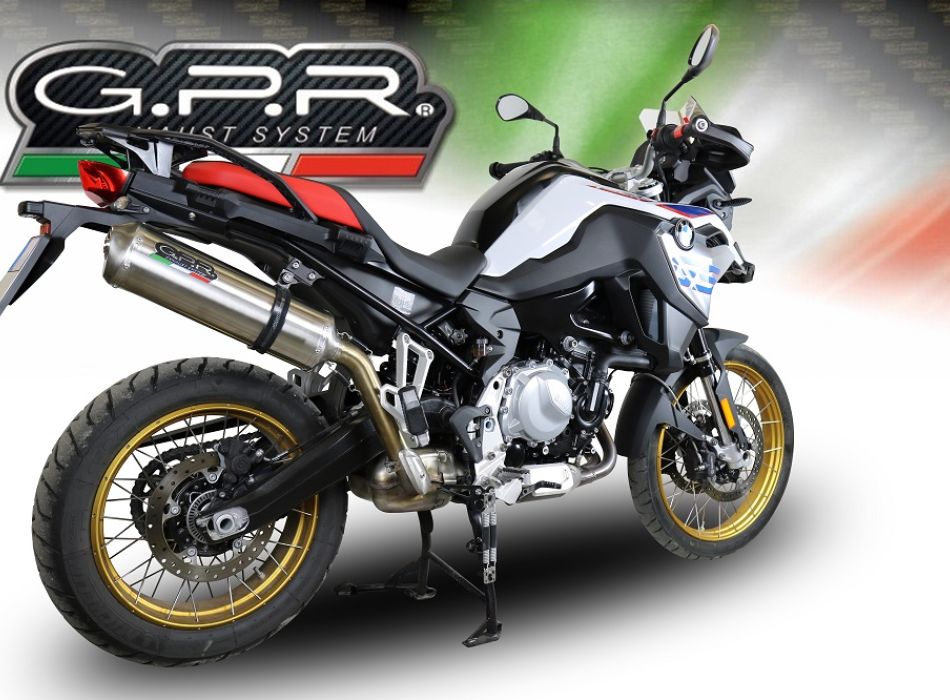 GPR exhaust compatible with Bmw F850GS - Adventure 2021-2024, Satinox ...