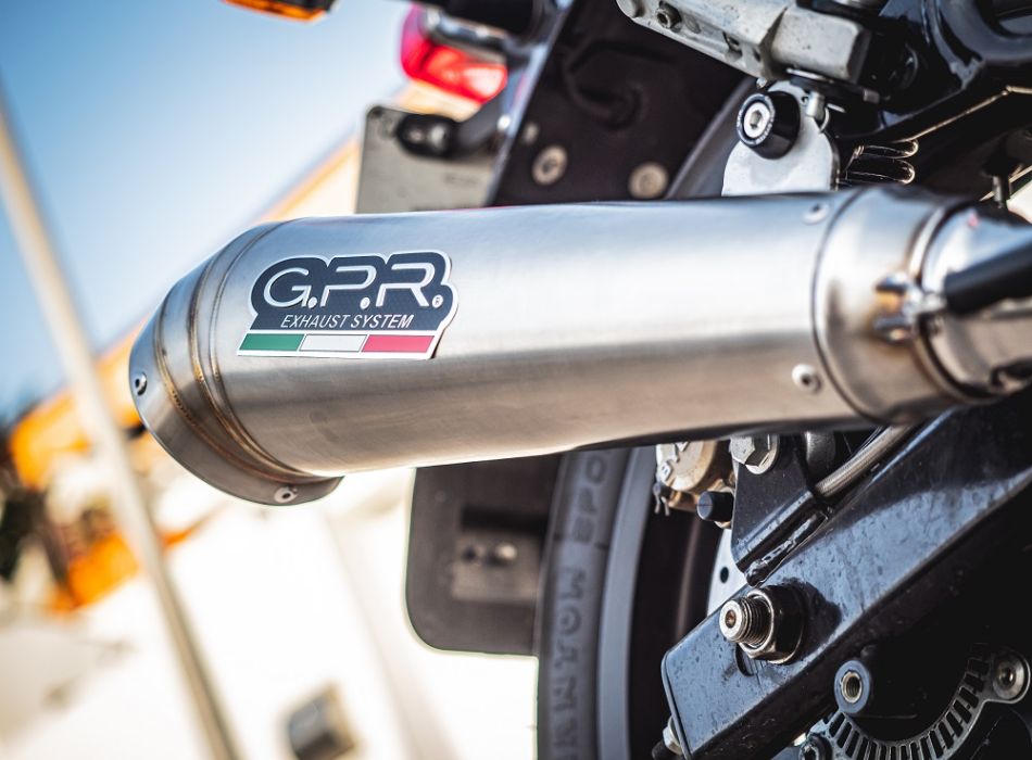 GPR exhaust compatible with Royal Enfield Interceptor 650 2021-2025 ...