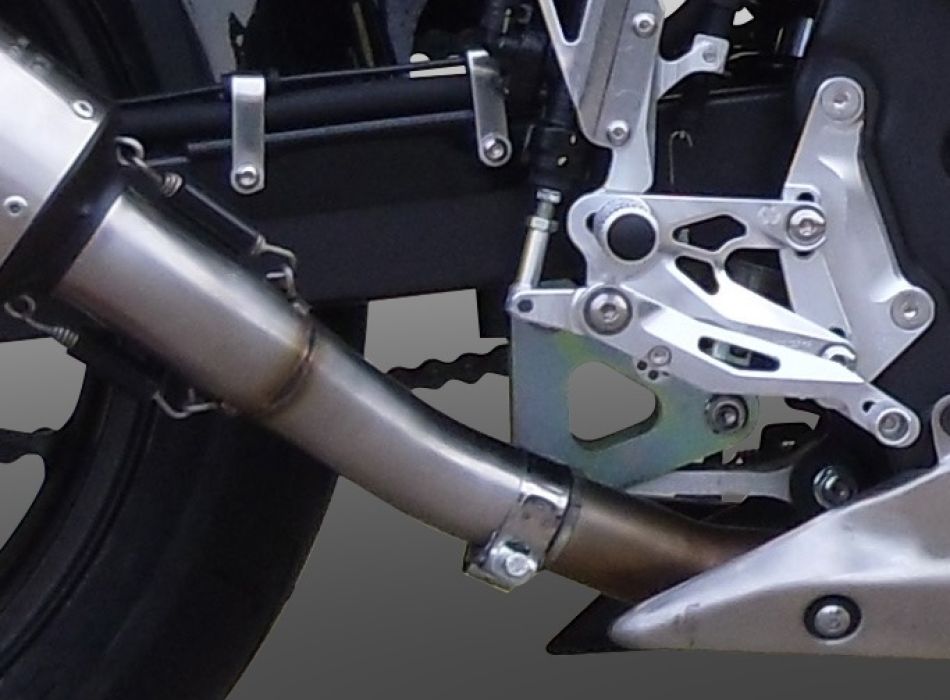 Honda CBR500R 2023-2024, GP Evo4 Poppy, Slip-on exhaust including ...