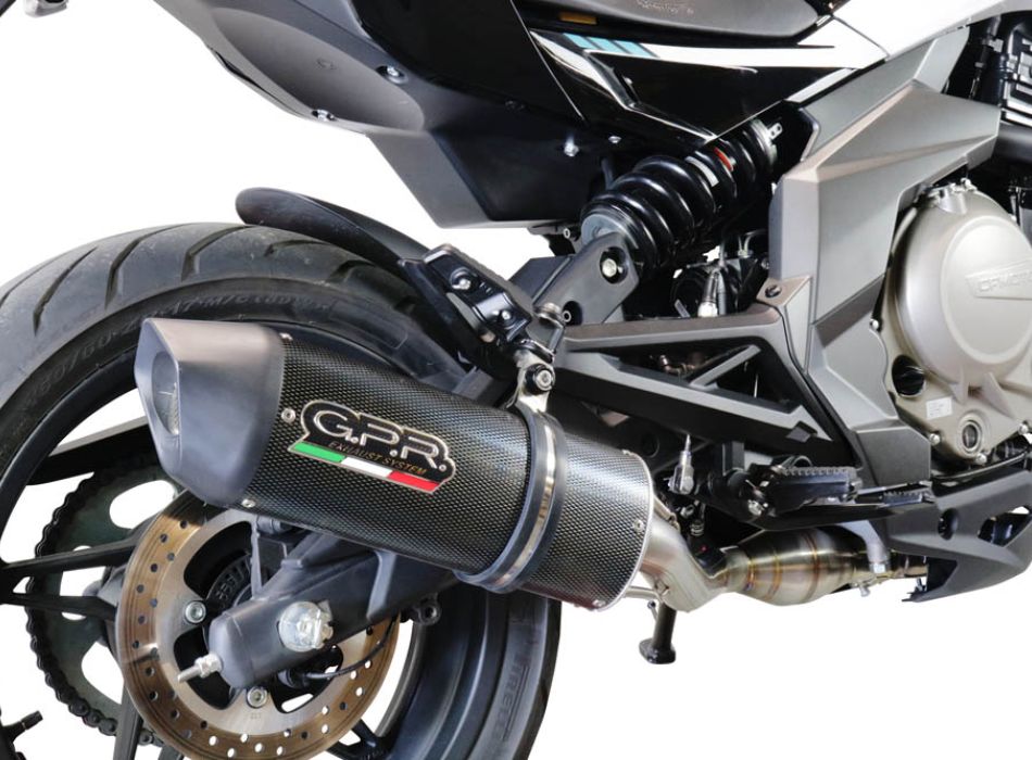 GPR exhaust compatible with Cf Moto 650 Nk 2021-2024, Furore Evo4 Poppy ...
