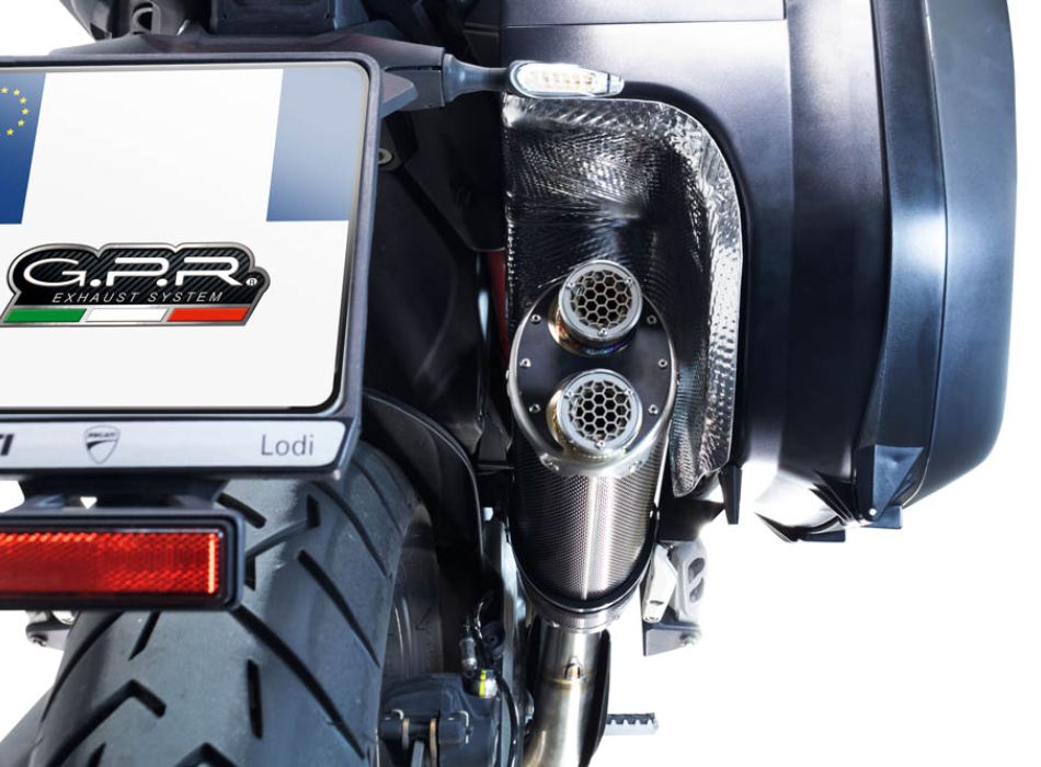 GPR exhaust compatible with Ducati Multistrada V4 S 2021-2024, Dual ...