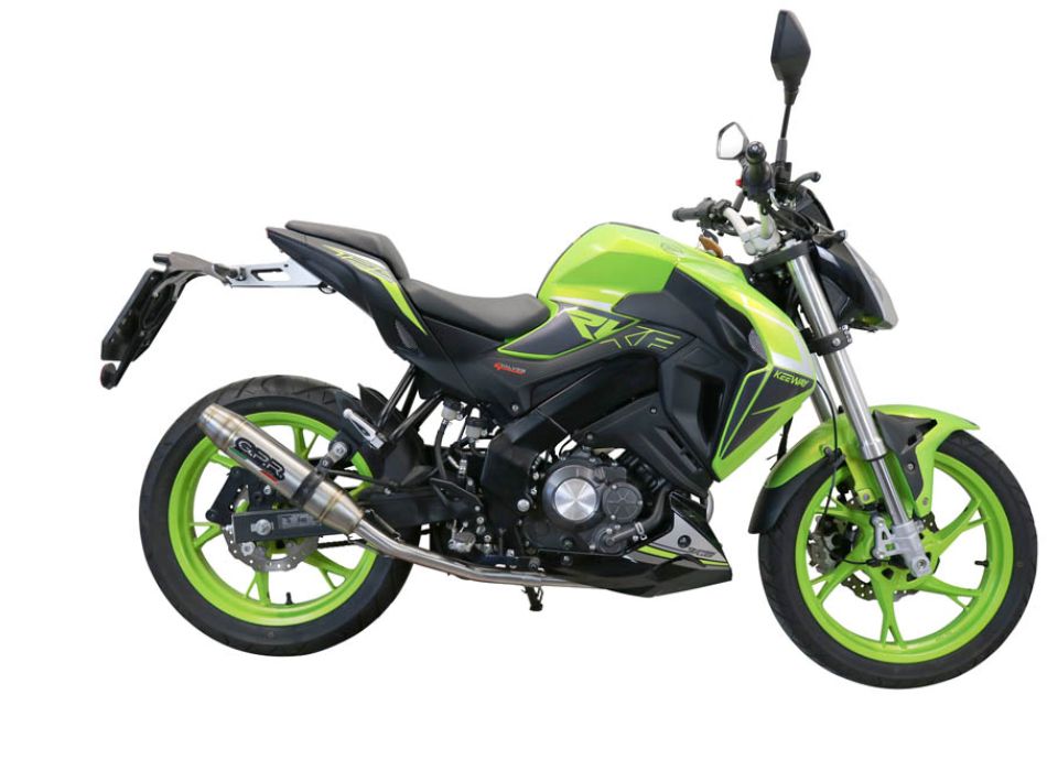 GPR exhaust compatible with Keeway Rkf 125 2021-2023, Deeptone Inox ...