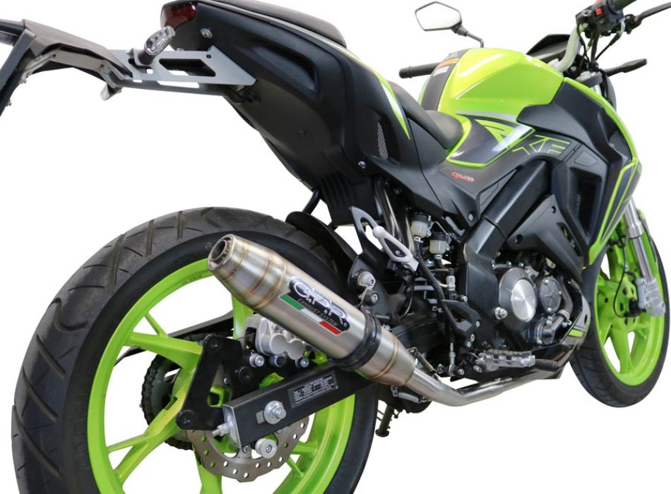 GPR exhaust compatible with Keeway Rkf 125 2021-2023, Deeptone Inox ...