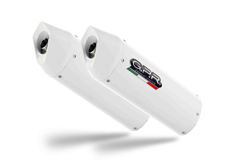 GPR exhaust compatible with Ktm Lc4 640 2005-2006, Albus Ceramic, Dual ...