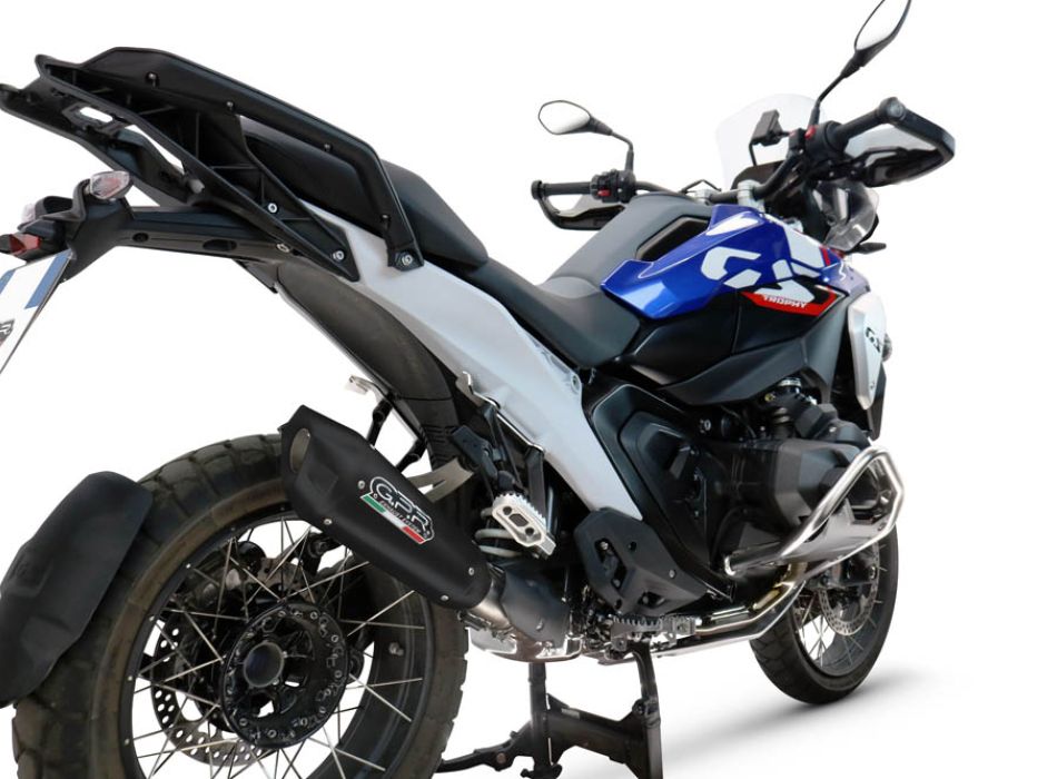 GPR exhaust compatible with Bmw R1300R R/RS 2025-2026, GP-Revo Black ...