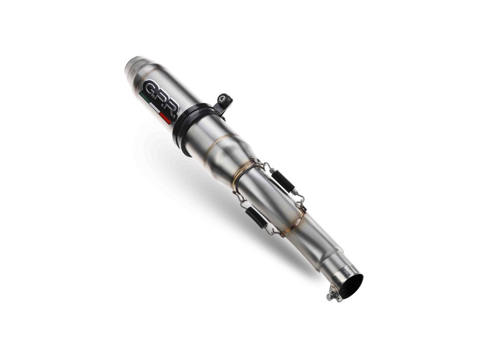 GPR exhaust compatible with Triumph Speed 400 2023-2025, Deeptone Inox ...
