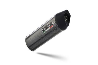 GPR exhaust compatible with Husqvarna TE 610 E - SM 610 2007-2009, Furore Poppy, Mid-Full system ...
