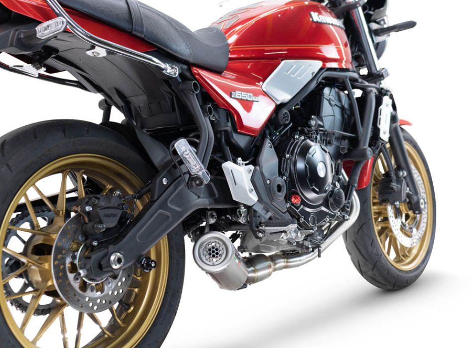 GPR exhaust compatible with Kawasaki Z-650RS 2024-2025, M3 Inox , Full ...