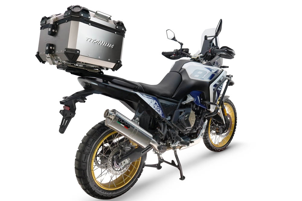 Voge DS 800 Rally 2025/2026 GPR TECH Top case in Titanium , Titanium ...